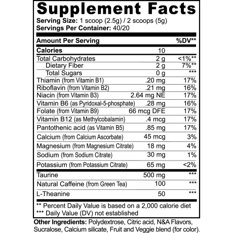 Onvels Guava Berry Energy Powder Supplement - Balanced, Sugar-Free ...