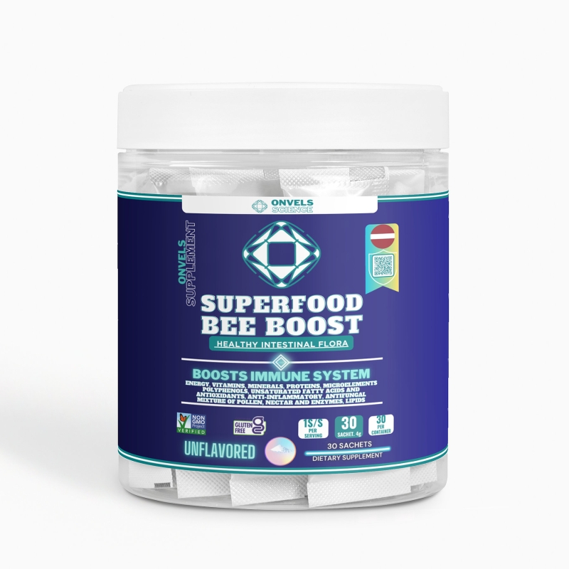 Onvels Superfood Bee Boost Supplement, Bee Pearl Powder | Onvels