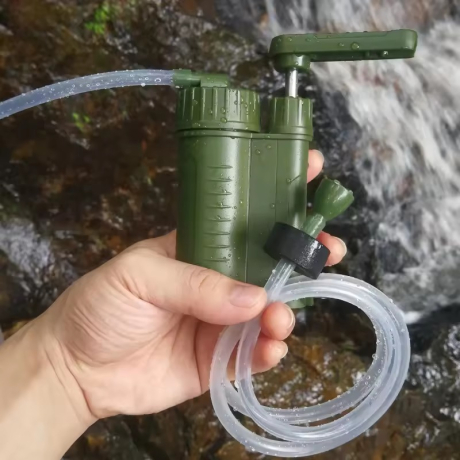 Portable Water Purifier for Camping, Hiking & Emergency Survival ...