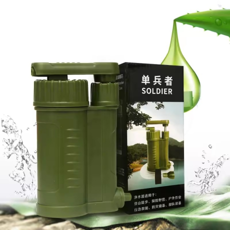 Portable Water Purifier for Camping, Hiking & Emergency Survival ...