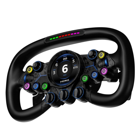 MOZA Vision GS Racing Wheel With 2.85-Inch HD Circular Touch Screen ...