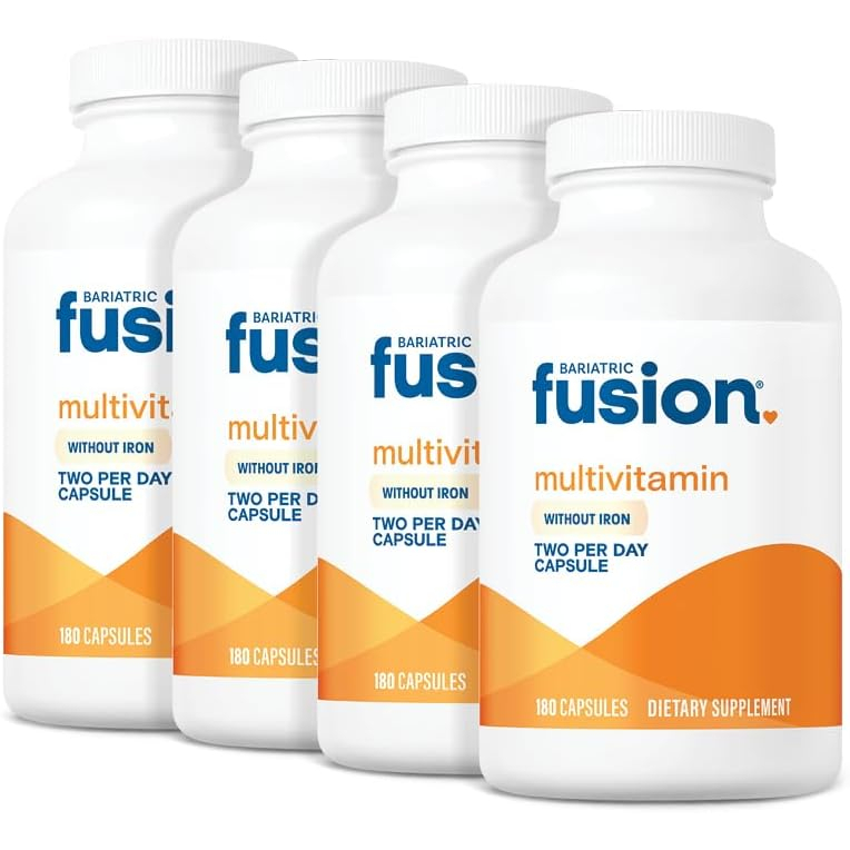 Bariatric Fusion Bariatric Multivitamin Without Iron | Post Bariatric ...