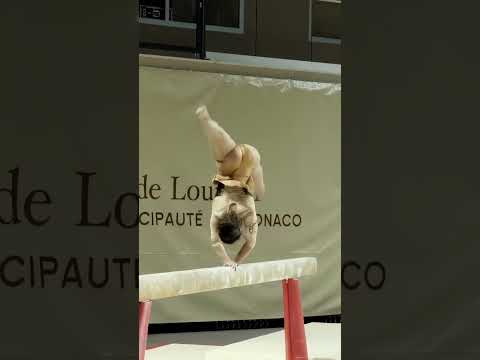 Katelyn Ohashi Monaco beam routine Princess Grace International ...
