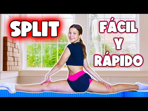 COMO HACER EL SPLIT EN UN DIA **Hacer el SPAGAT Rápido y Aumentar ...